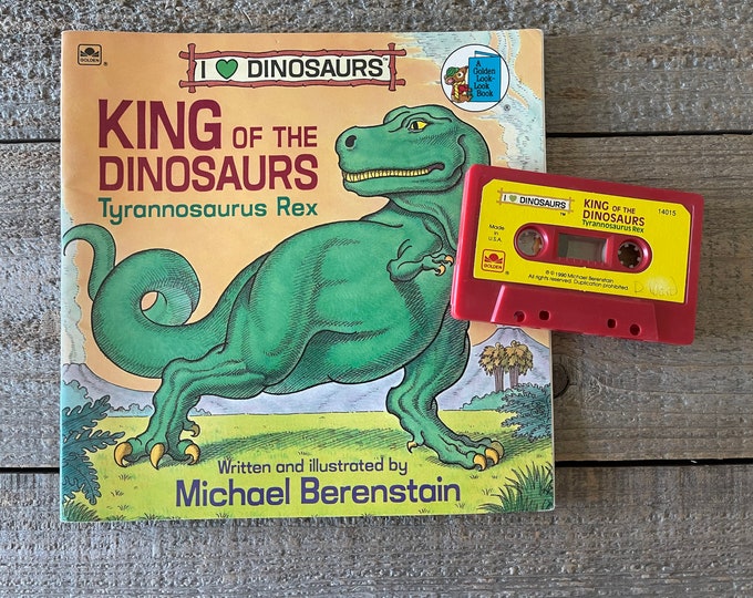 King of the Dinosaurs Book & Cassette // Michael Berenstain's I Love ...