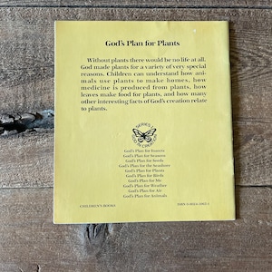 God's Plan for Plants // 1976 A Beka Book // God in Creation Series 1 ...