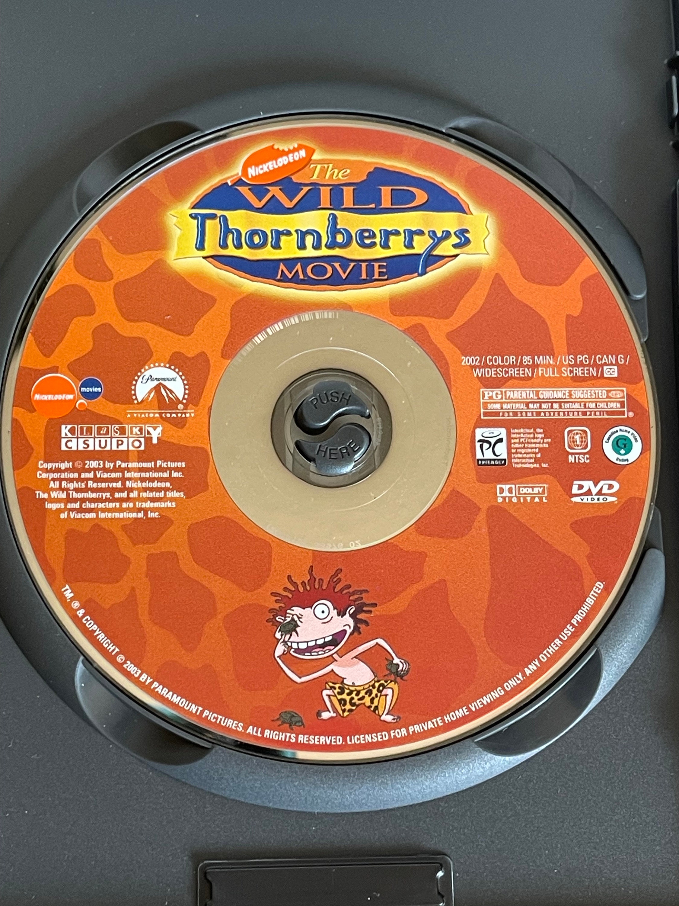 The Wild Thornberrys DVD Movie // Nickelodeon // 2003 - Etsy