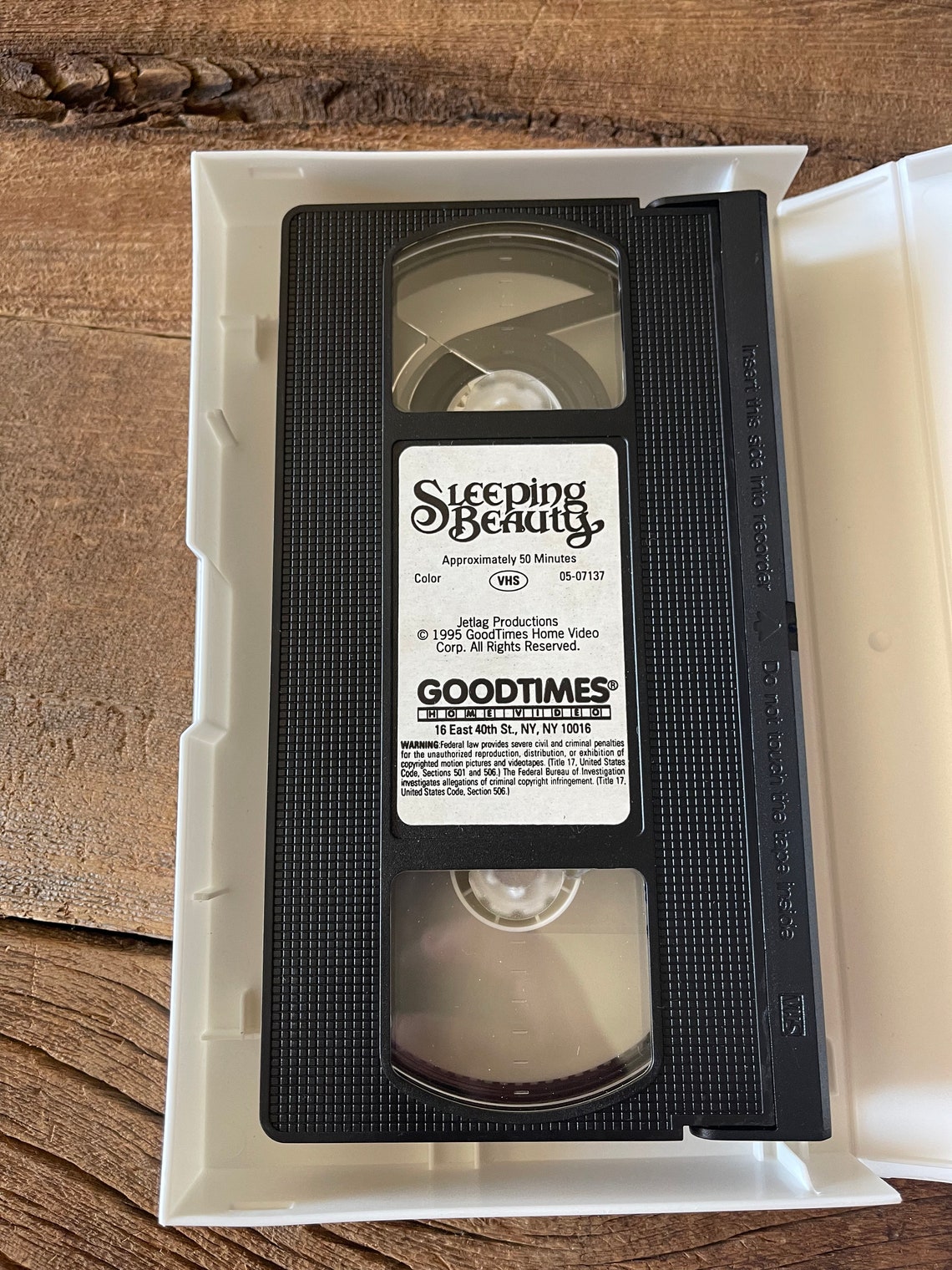 Sleeping Beauty VHS Movie // Goodtimes Entertainment // 1995 - Etsy