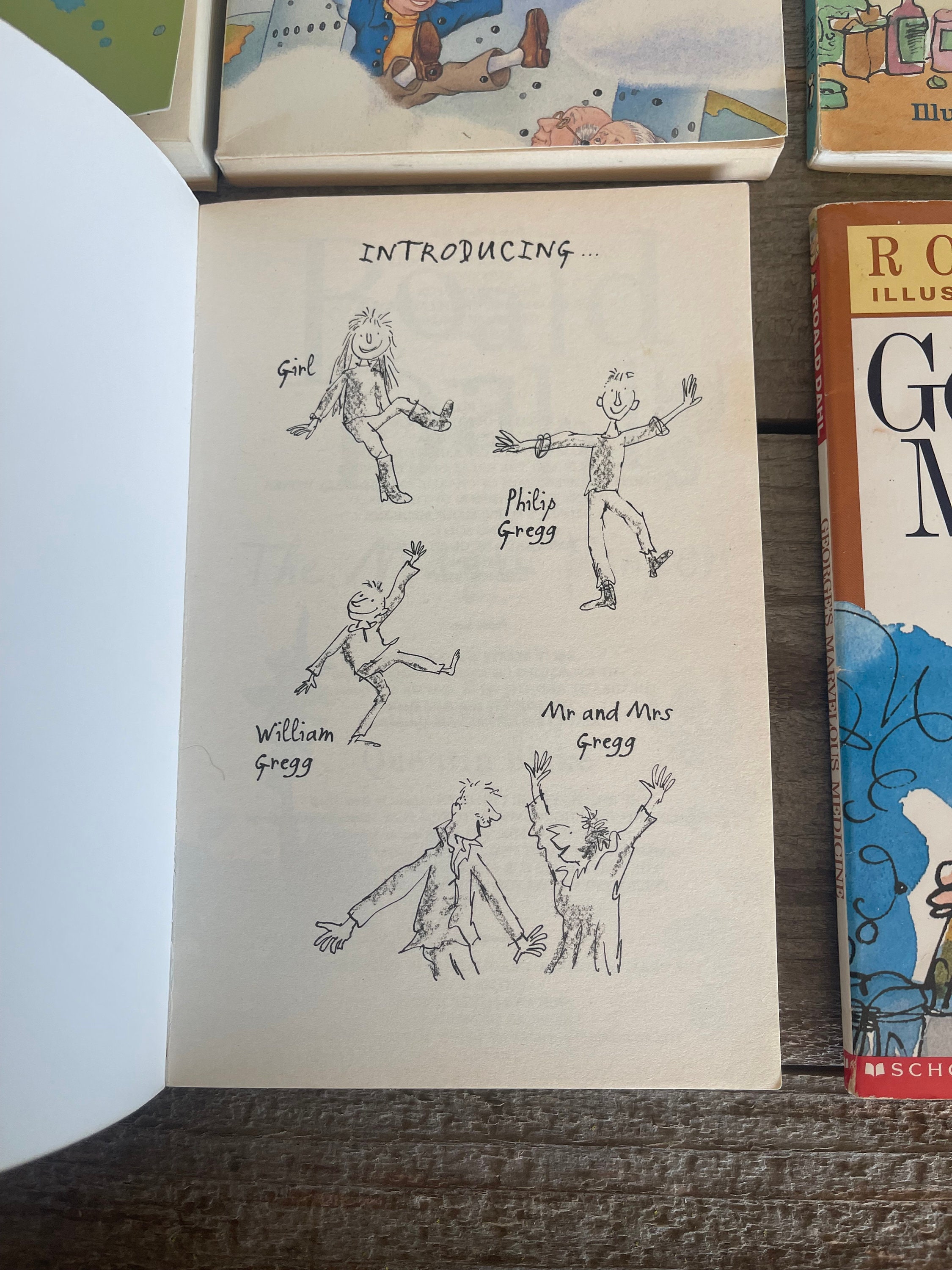 Roald Dahl Books // You Choose // BFG Twits Magic Finger - Etsy