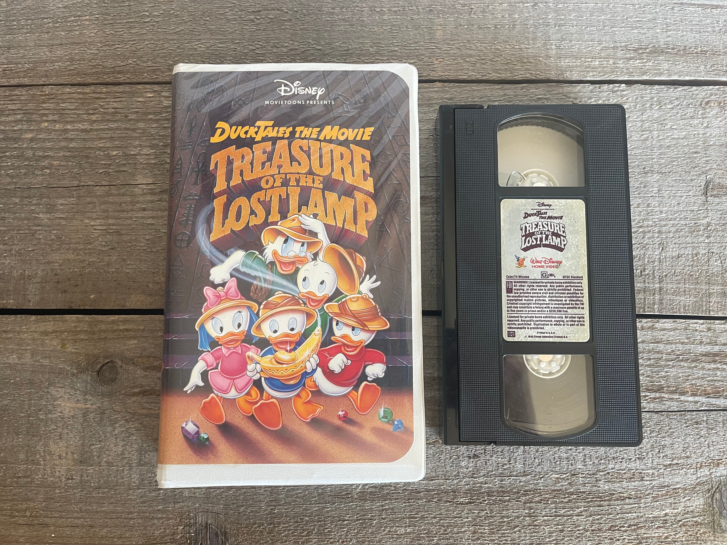 Ducktales the Movie: Treasure of the Lost Lamp // Disney - Etsy