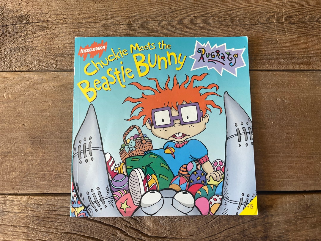 Vintage Rugrats Book, "chuckie Meets the Beastie Bunny" // Nickelodeon ...