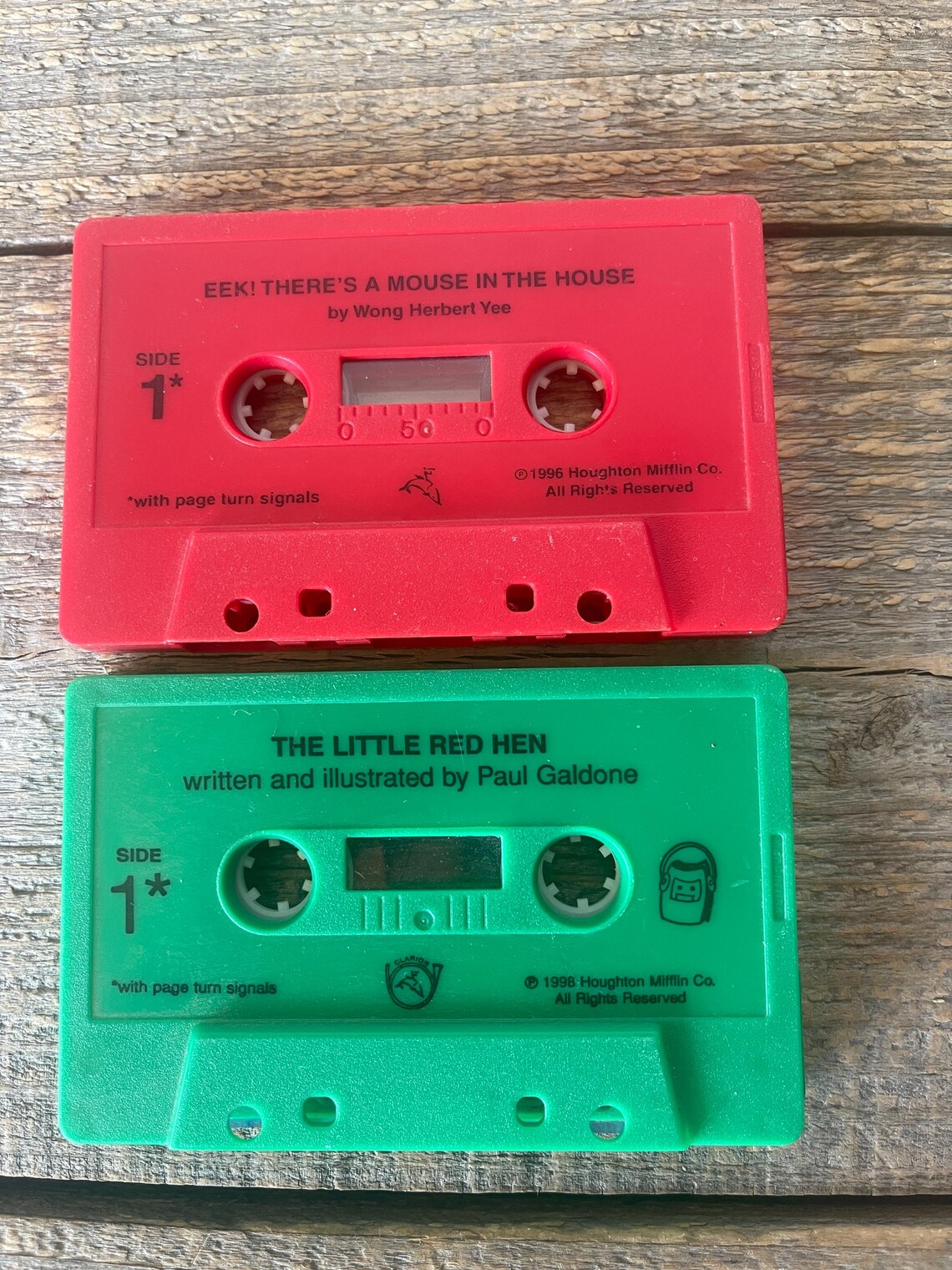 Last One! // Little Red Hen // Houghton Mifflin Cassette Tapes // Read ...