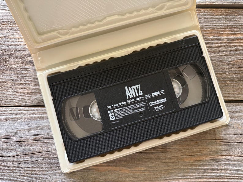 Antz VHS Movie // Dreamworks 1999 - Etsy