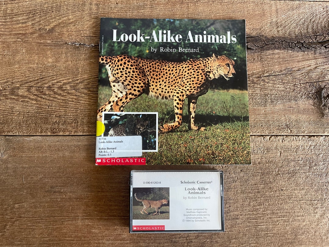 Look-alike Animals // Robin Bernard // Vintage Scholastic Book ...