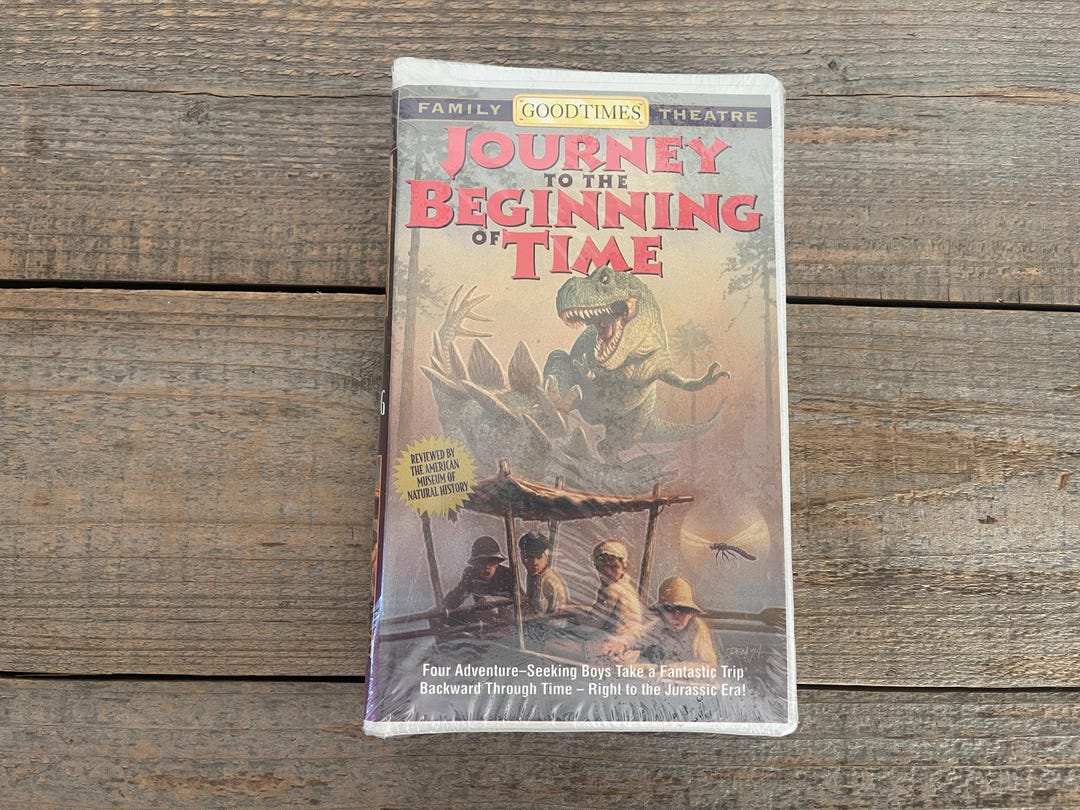 Journey to the Beginning of Time VHS Movie // SEALED // 1994 Good Times ...