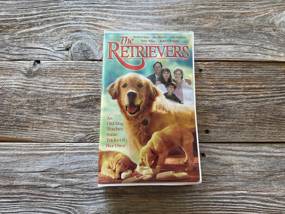 The Retrievers // 2002 VHS Movie in Clamshell Case // Betty White ...