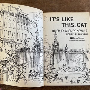 It's Like This, Cat // 1992 // Written by Emily Cheney Neville ...