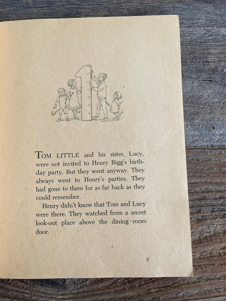 The Littles Vintage Books // You Choose // Vintage Chapter - Etsy