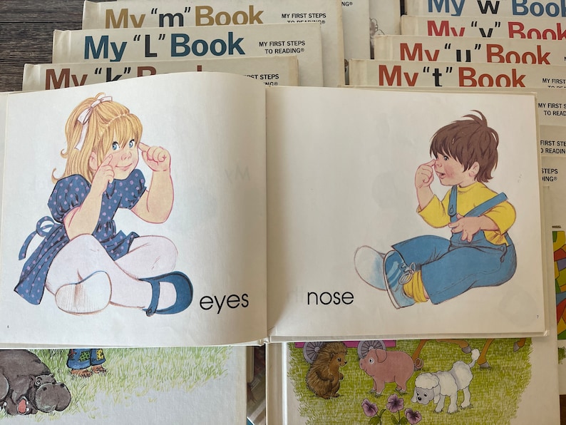 Vintage Moncure Books // You Choose // My First Books // Jane - Etsy