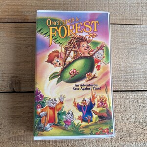 Once Upon A Forest VHS Movie // Animated Children's Film - Etsy