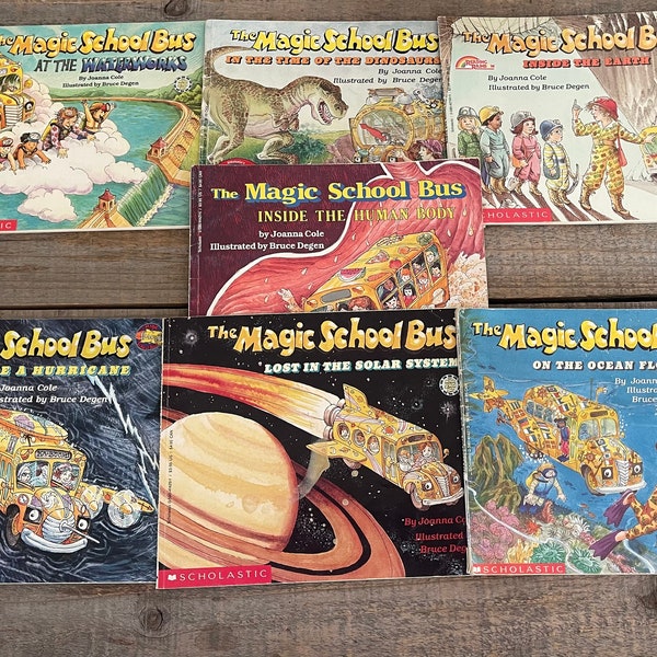 Magic School Bus - Etsy