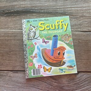 Scuffy the Tugboat // A Little Golden Book // 1974 // Gertrude Crampton ...