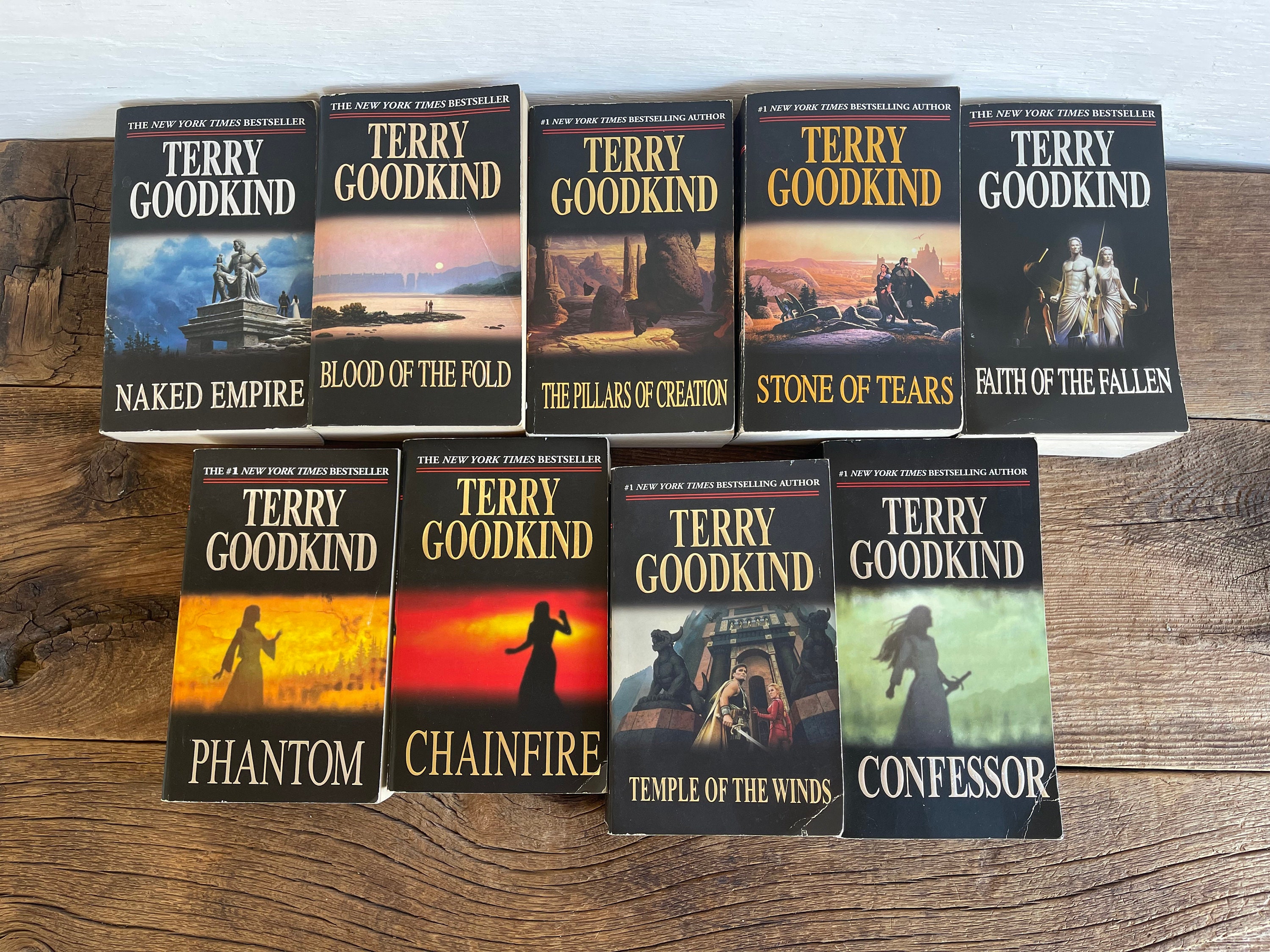 Terry Goodkind Sword of Truth Novels // You Choose // Fantasy - Etsy