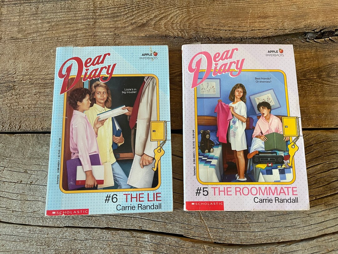 Dear Diary Books by Carrie Randall // You Choose // 1990's Young Adult ...