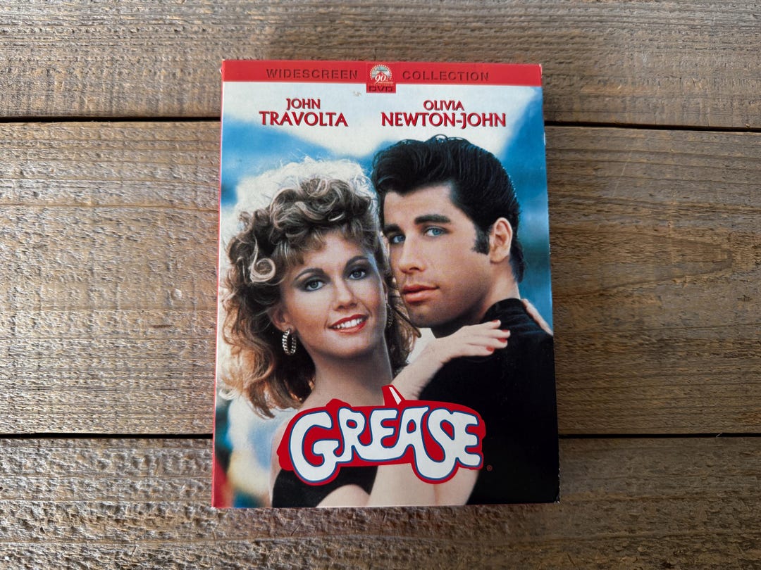 Grease DVD, Widescreen Collection With Slip-case & Songbook // 1977 ...