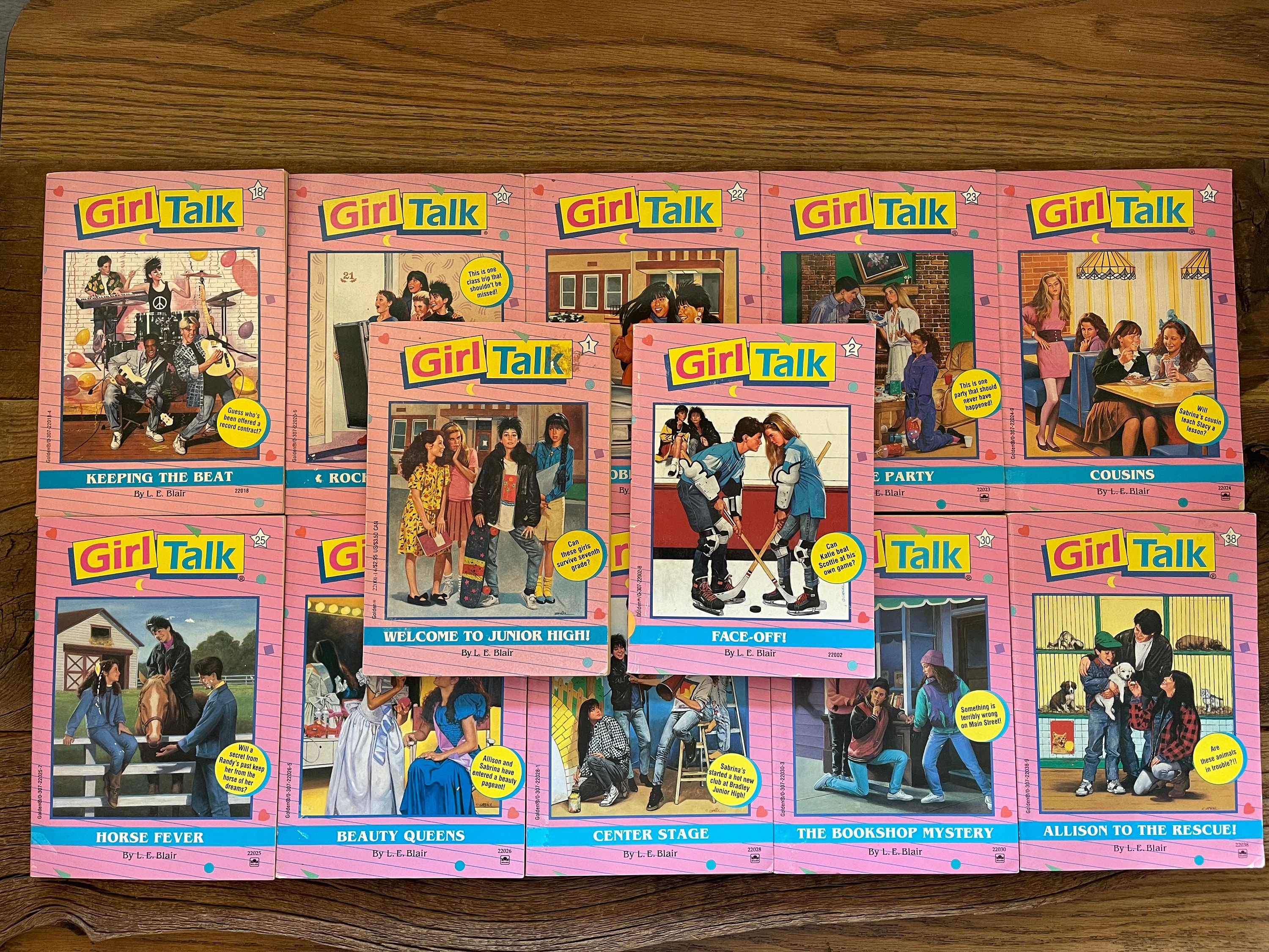 Vintage Girl Talk Books // You Choose // 1990's Book - Etsy