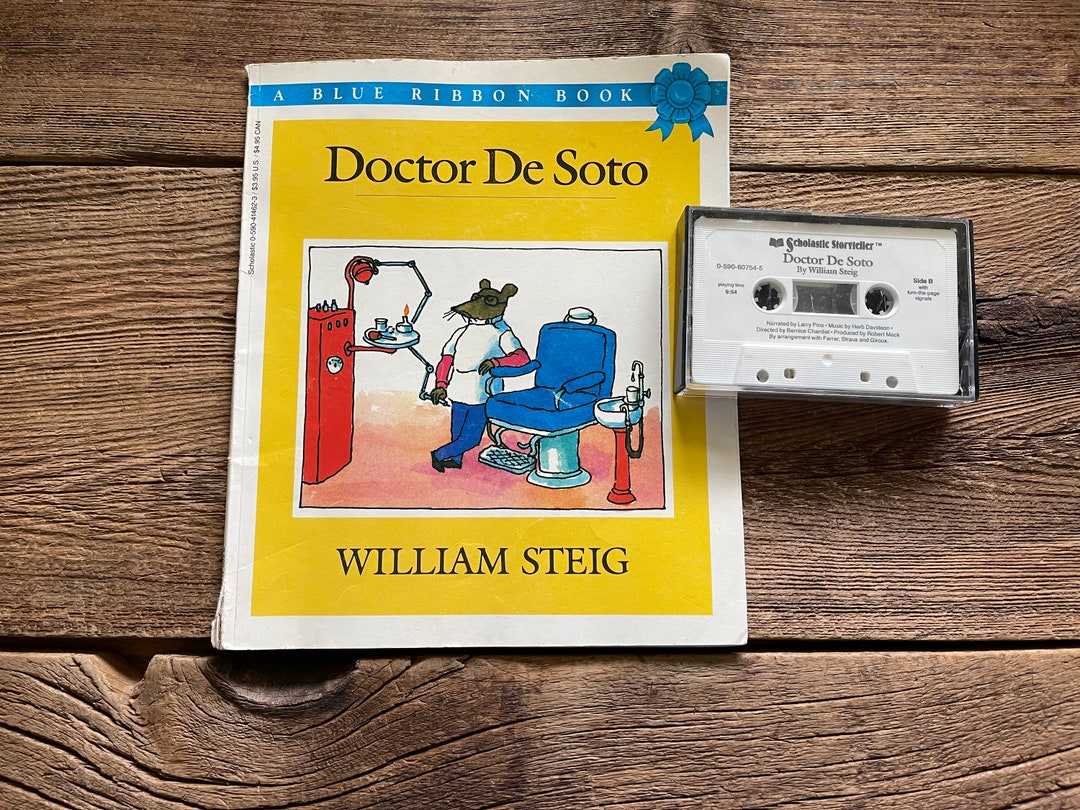 Doctor De Soto // William Steig // Vintage Book and Cassette Tape Set ...