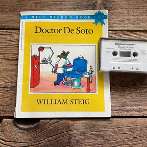 Doctor De Soto // William Steig // Vintage Book and Cassette Tape Set ...