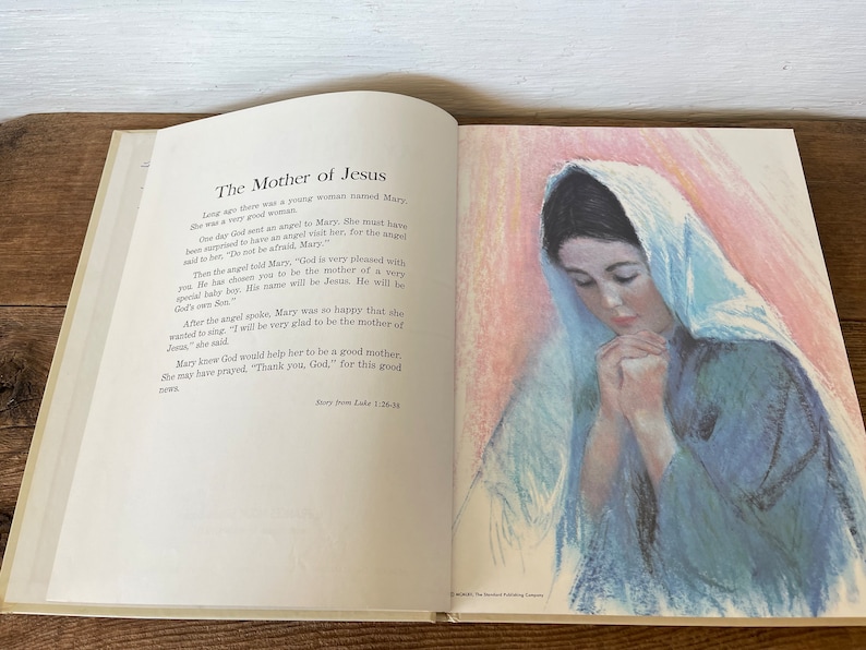 Frances Hook Picture Book With Bible Stories and Present-day - Etsy