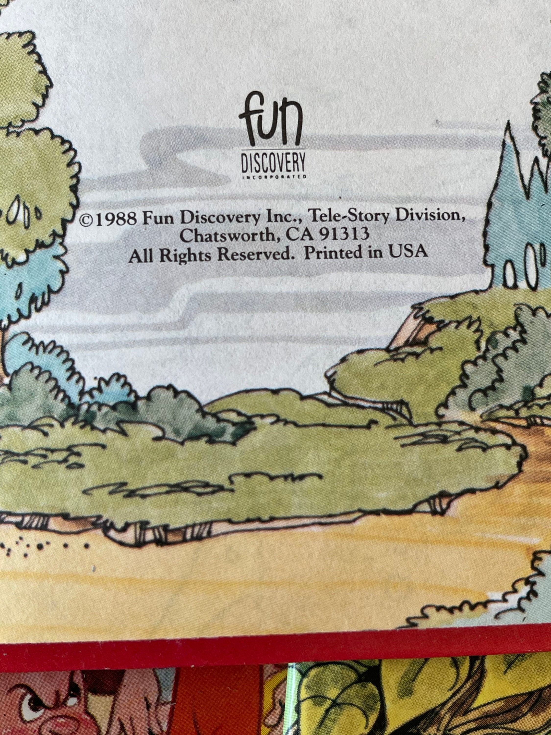 Vintage 1988 Tele-story Books // You Choose // Classic Fairy - Etsy