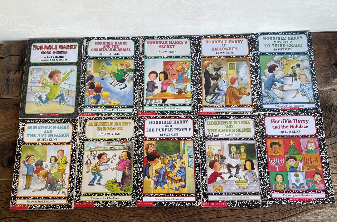 Horrible Harry Books // You Choose // Suzy Kline // Pictures by Frank ...
