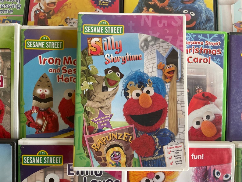 Vintage Sesame Street Dvds // Sold Individually // Lots to Choose From ...