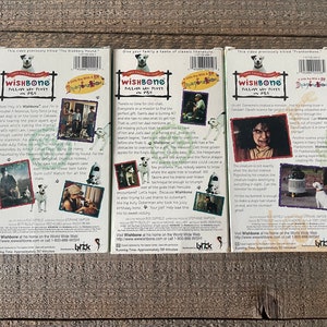 Vintage Wishbone VHS Movies // You Choose // Hercules Unleased, Hound ...