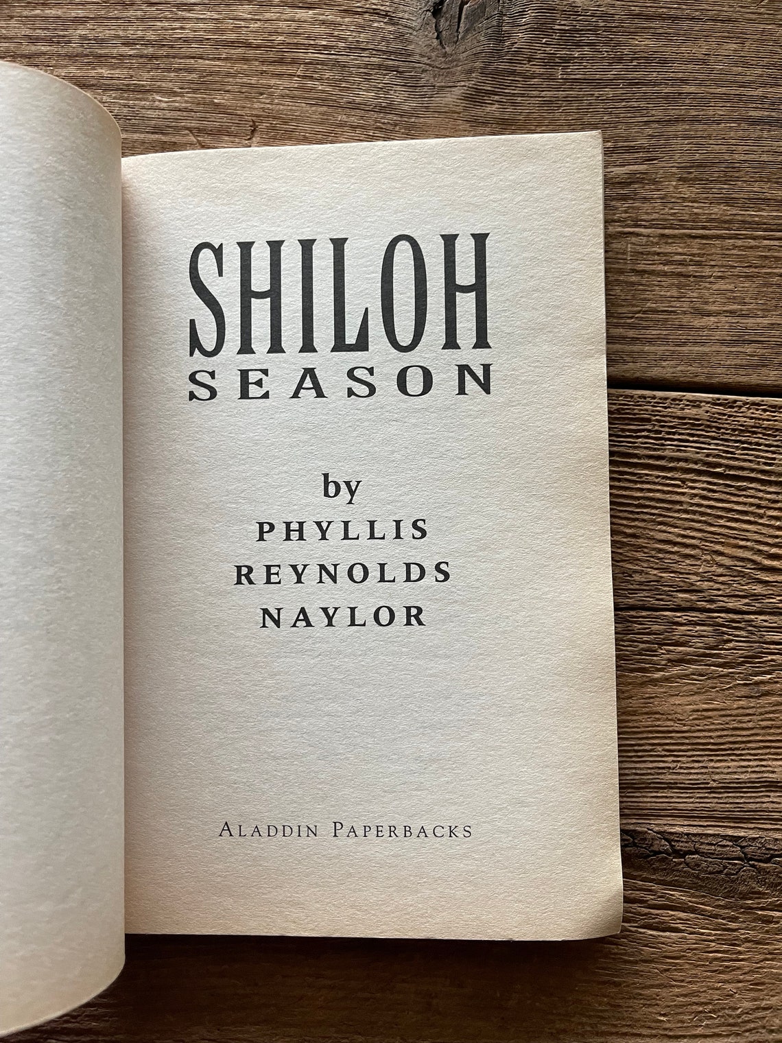 Shiloh Season // Phyllis Reynolds Naylor // 1998 - Etsy