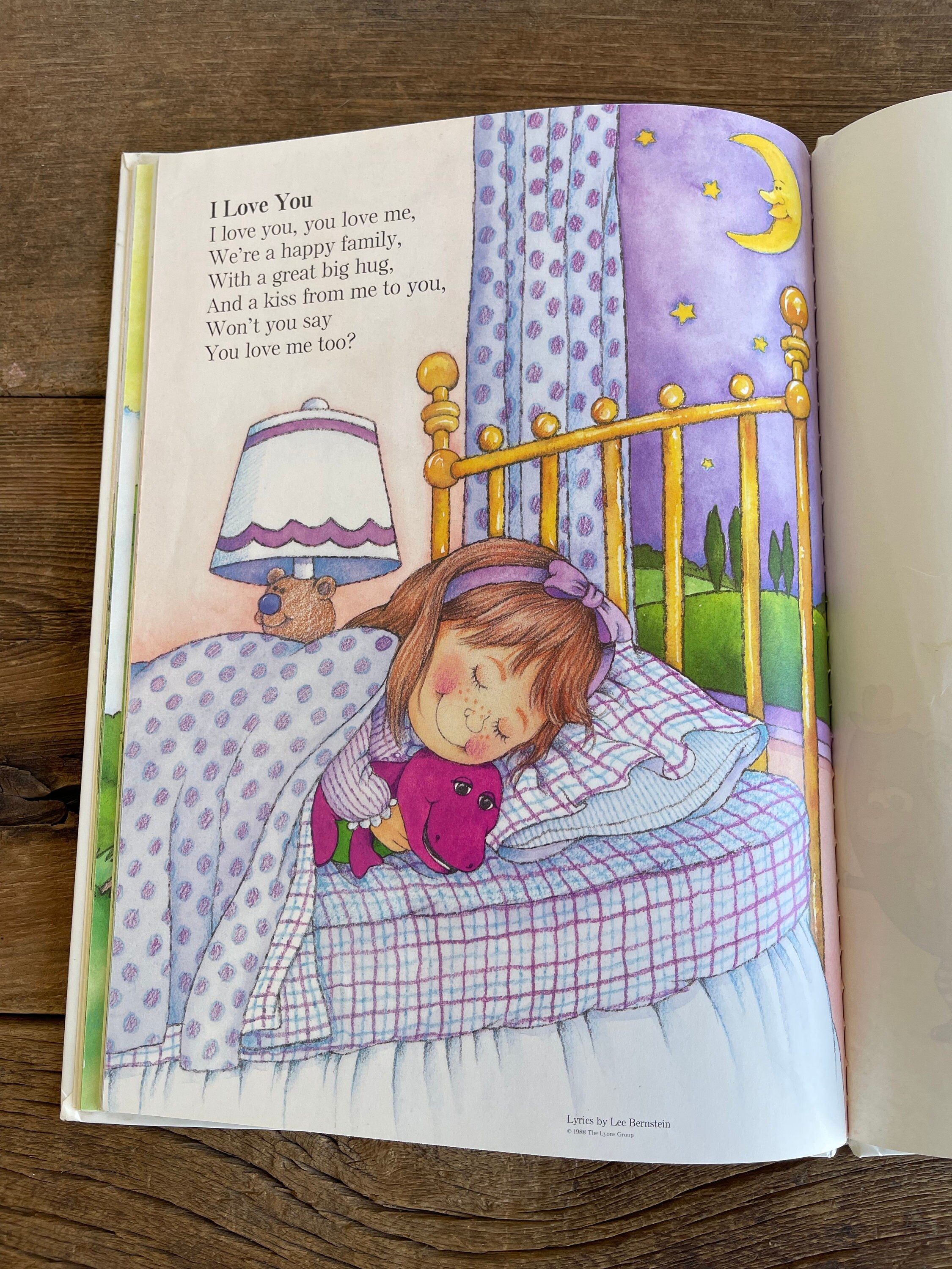 Barney's Favorite Mother Goose Rhymes Vol. 1 // 1993 - Etsy