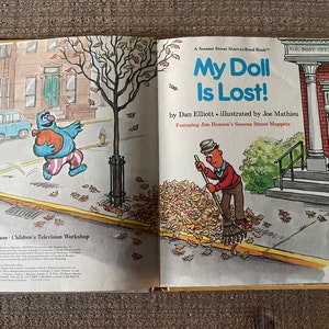 Vintage Sesame Street Books // Sold Individually // 1980's Start-to ...