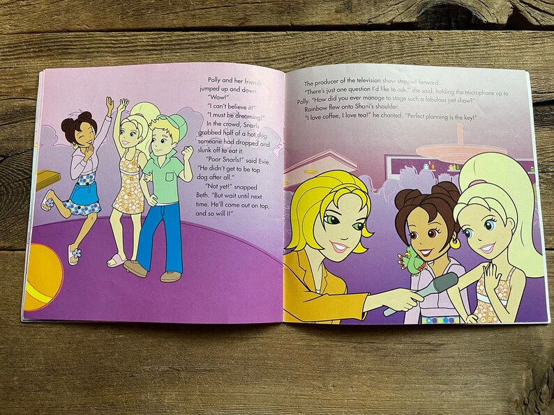 Polly Pocket Book // Polly's Fabulous Pet Palace // Pamela - Etsy Polly Pocket Book // Polly's Fabulous Pet Palace // Pamela - Etsy