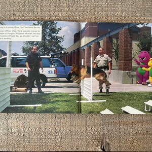 Vintage Barney Books // Sold Individually // Let's Go to the Firehouse ...