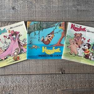 Vintage 1980's Kissyfur Books // Sold Individually // Big Contest ...