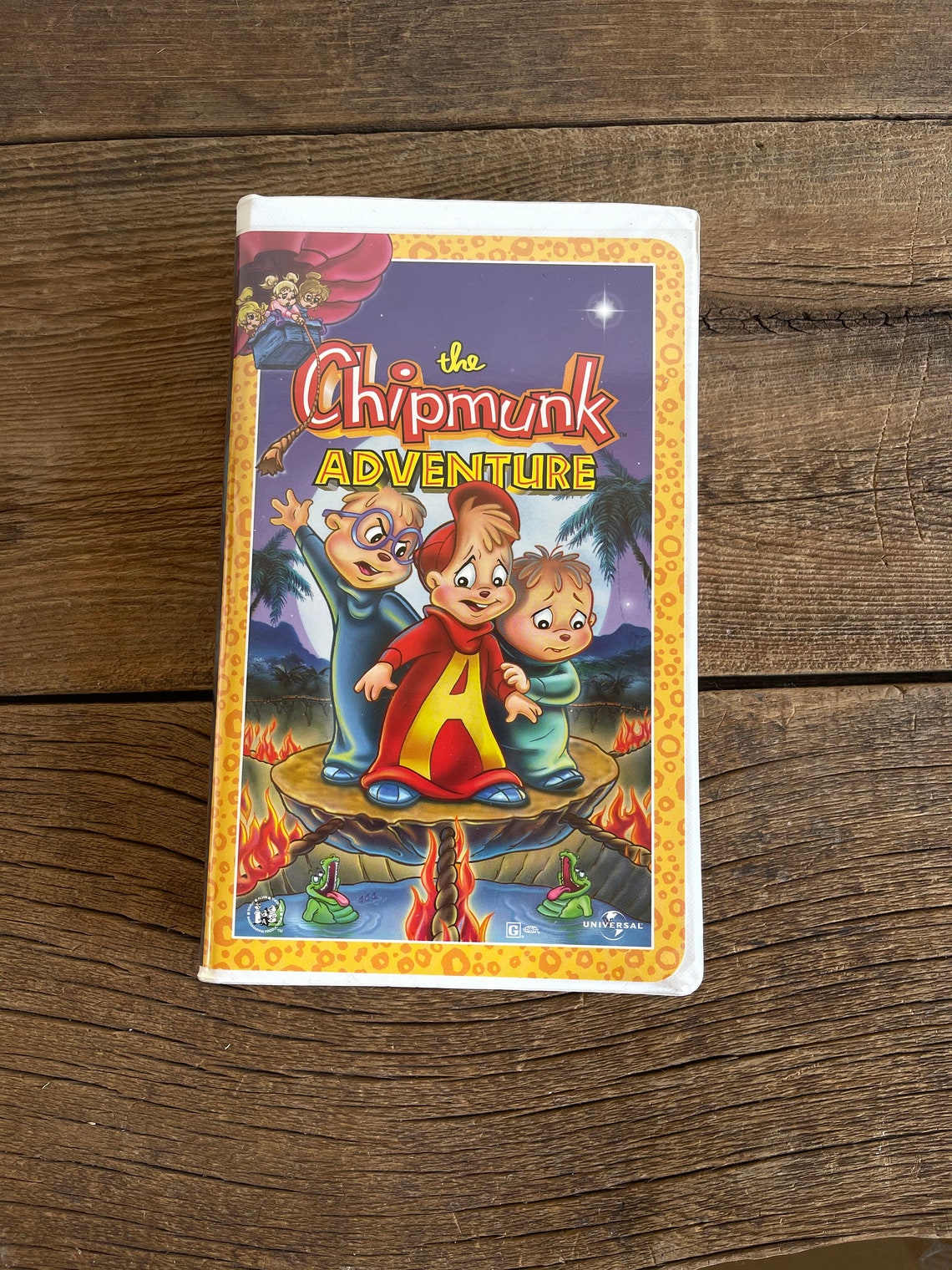 The Chipmunk Adventure // Vintage VHS Movie // Alvin & The | Etsy