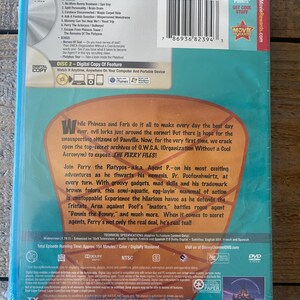 Phineas and Ferb, the Perry Files Sealed DVD // 2 Disc Combo Pack ...