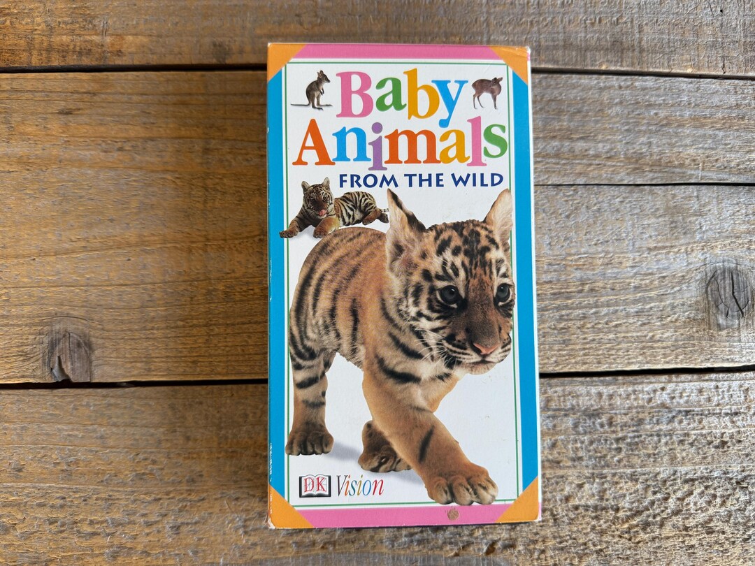 Baby Animals From the Wild VHS // 1998 DK Vision // Kids Movie - Etsy