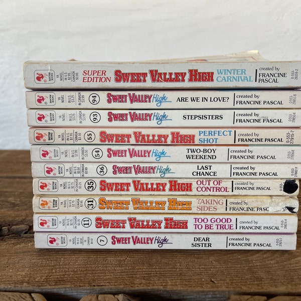 Francine Pascal - Etsy