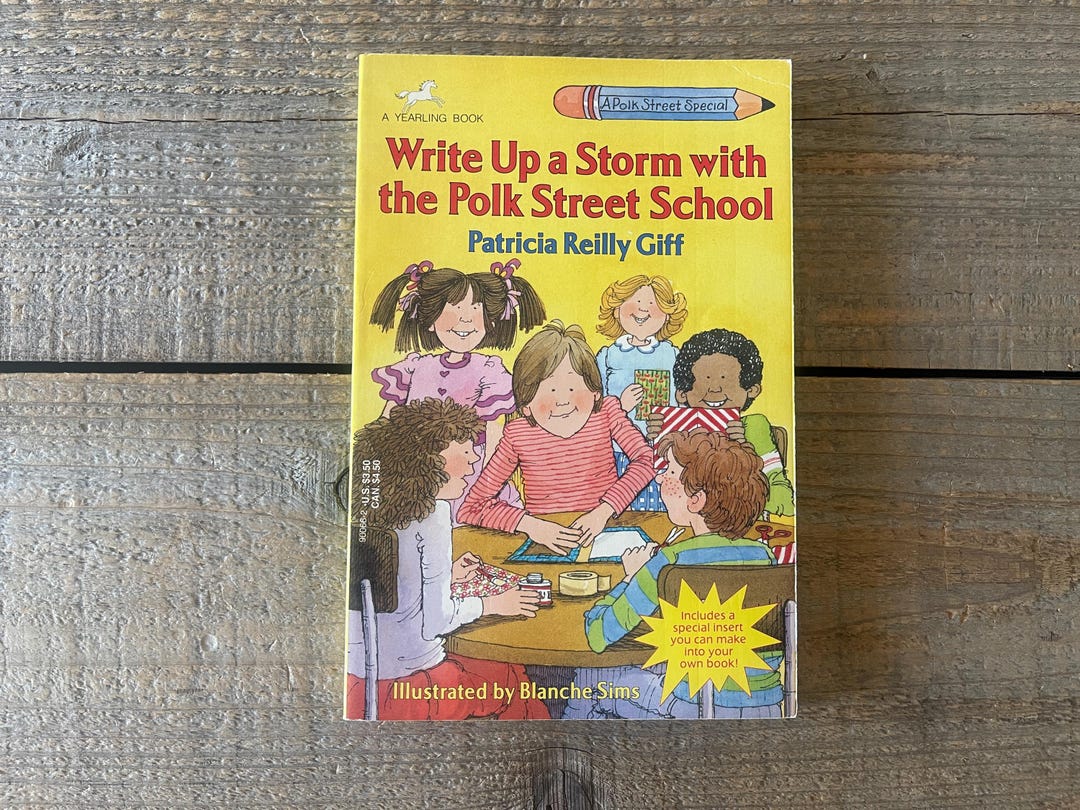 Write up A Storm With the Kids of the Polk Street School Books ...
