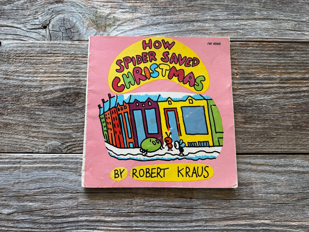How Spider Saved Christmas by Robert Kraus // 1970 Scholastic Book ...