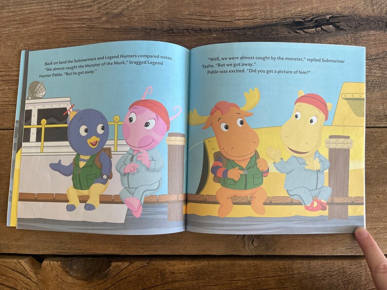 The Backyardigans // Legend Hunters // Nick Jr Book - Etsy