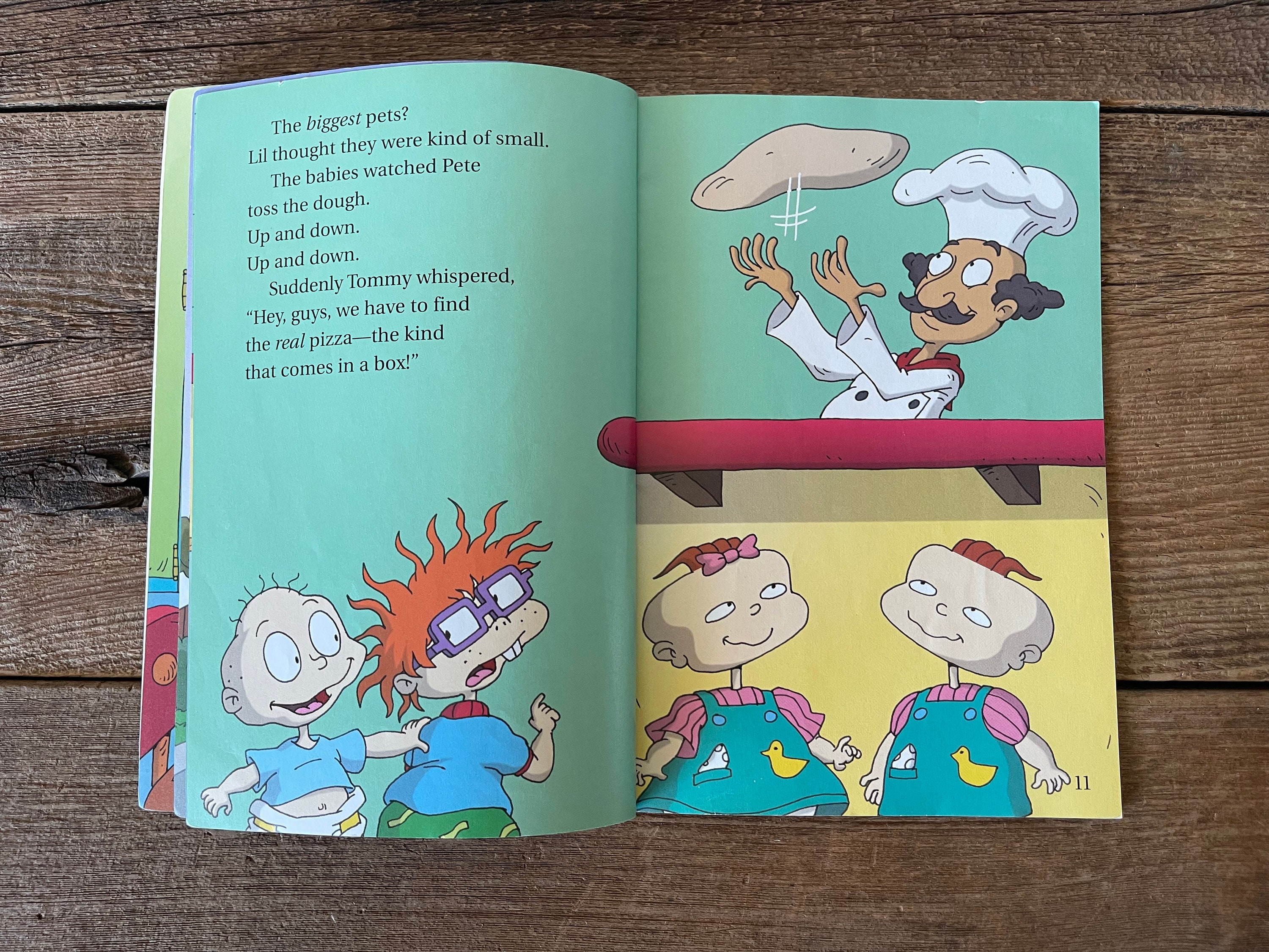 Vintage Rugrats Book // Pizza Cats // 1999 - Etsy