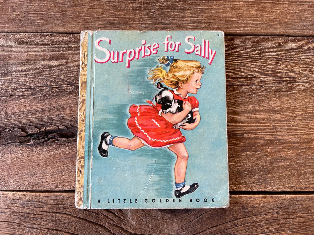 Surprise for Sally // A Little Golden Book // 1950 // Rare Vintage Book ...