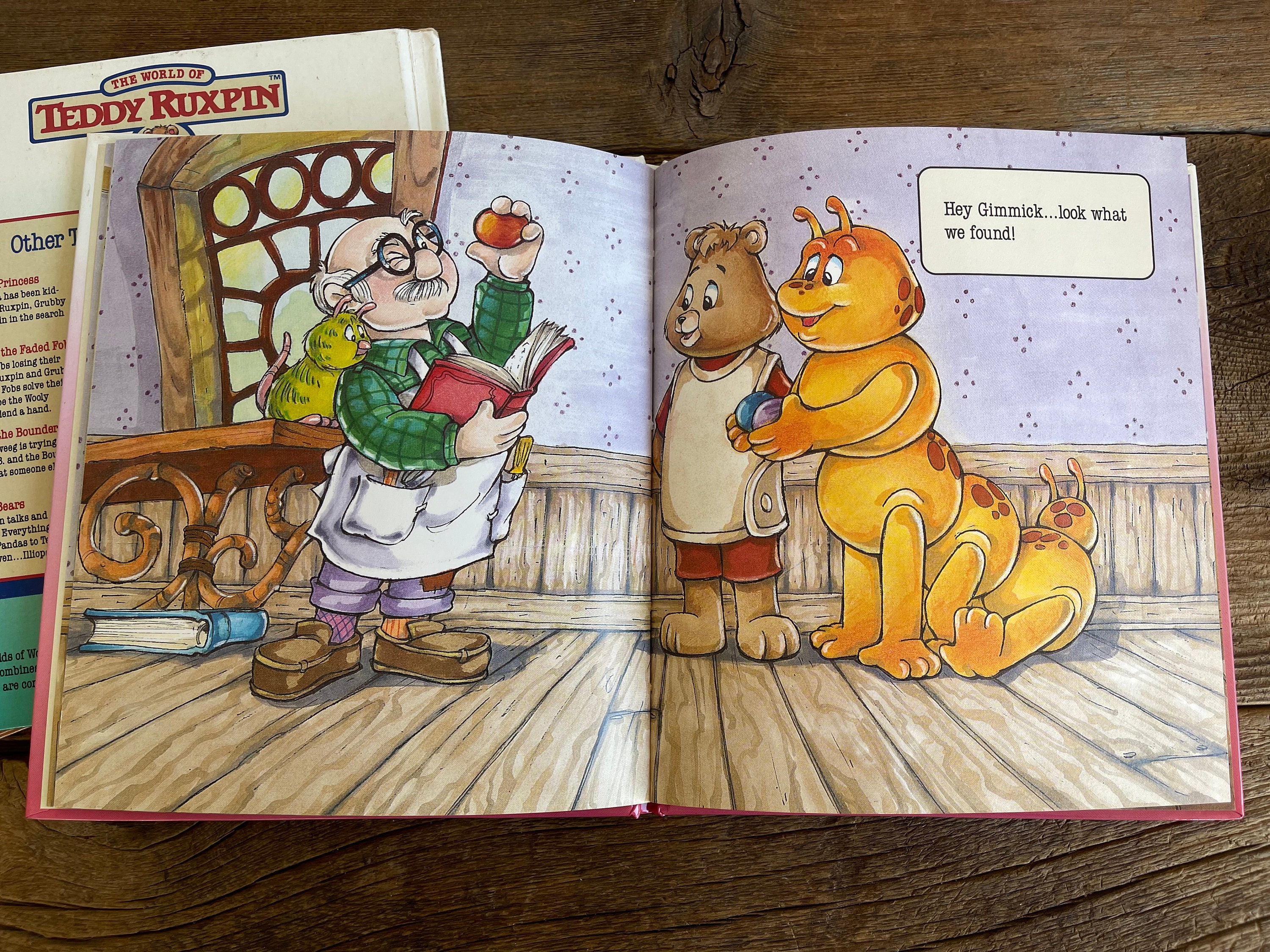 Vintage Teddy Ruxpin Books // You Choose // Worlds of Wonder - Etsy