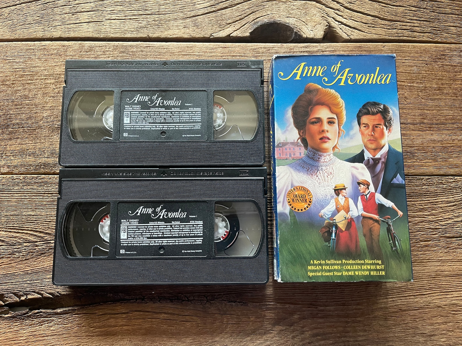 Anne of Green Gables & Anne of Avonlea VHS Movie Sets // Walt Disney ...