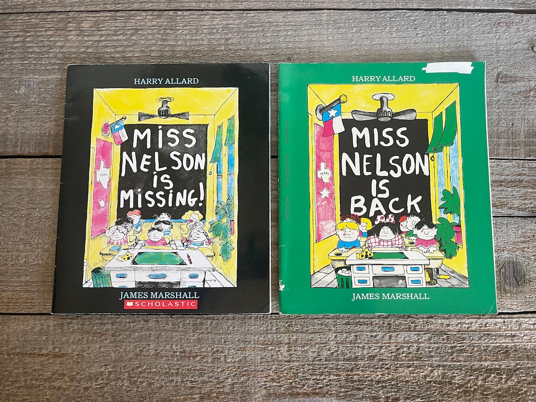 Miss Nelson Books by Harry Allard & James Marshall - Etsy