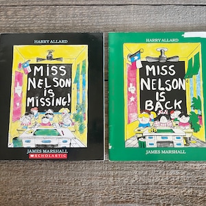 Miss Nelson Books by Harry Allard & James Marshall - Etsy