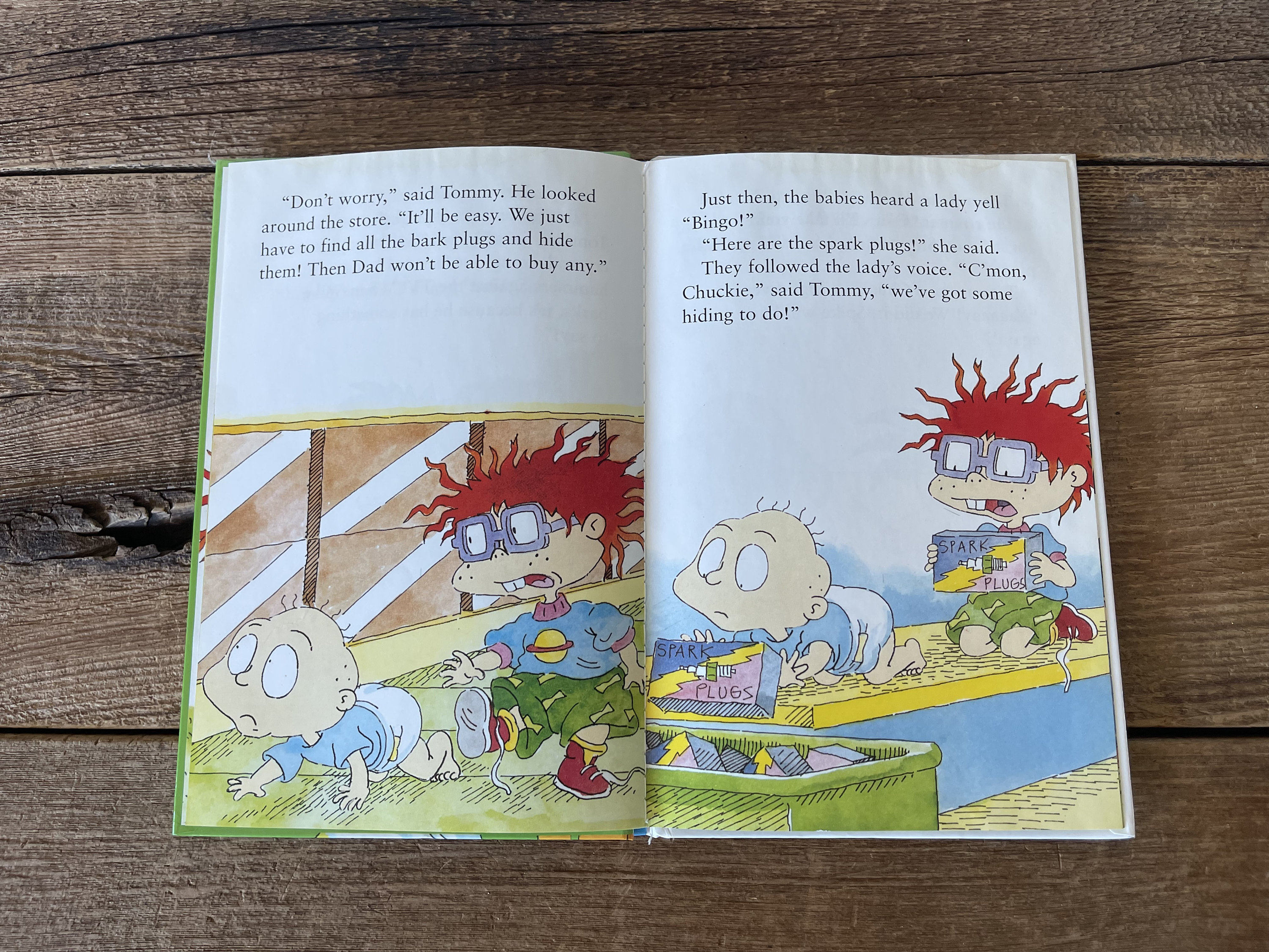 Vintage Rugrats Book // Bark Spike Bark // 1998 - Etsy