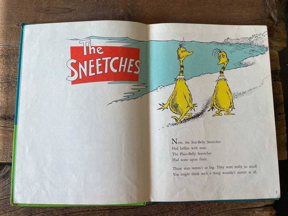 The Sneetches and Other Stories by Dr. Seuss 1961 - Etsy
